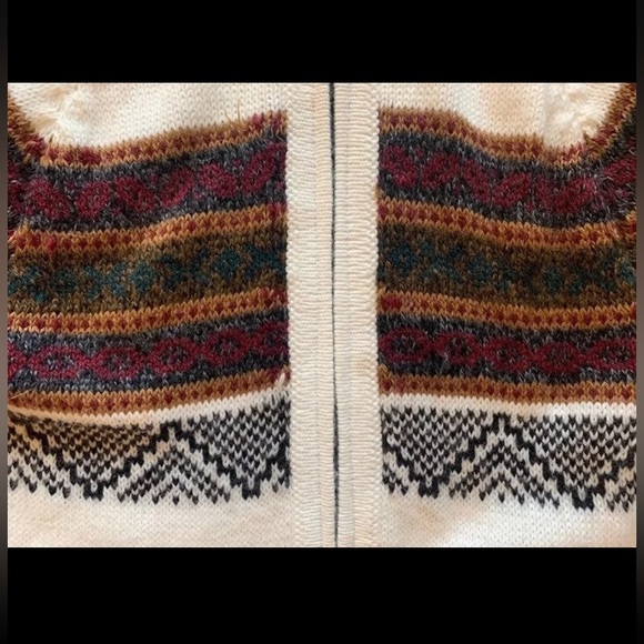 Indigenous | Sweaters | Real Peruvian Aztec Sweater From Peru Handmade ...